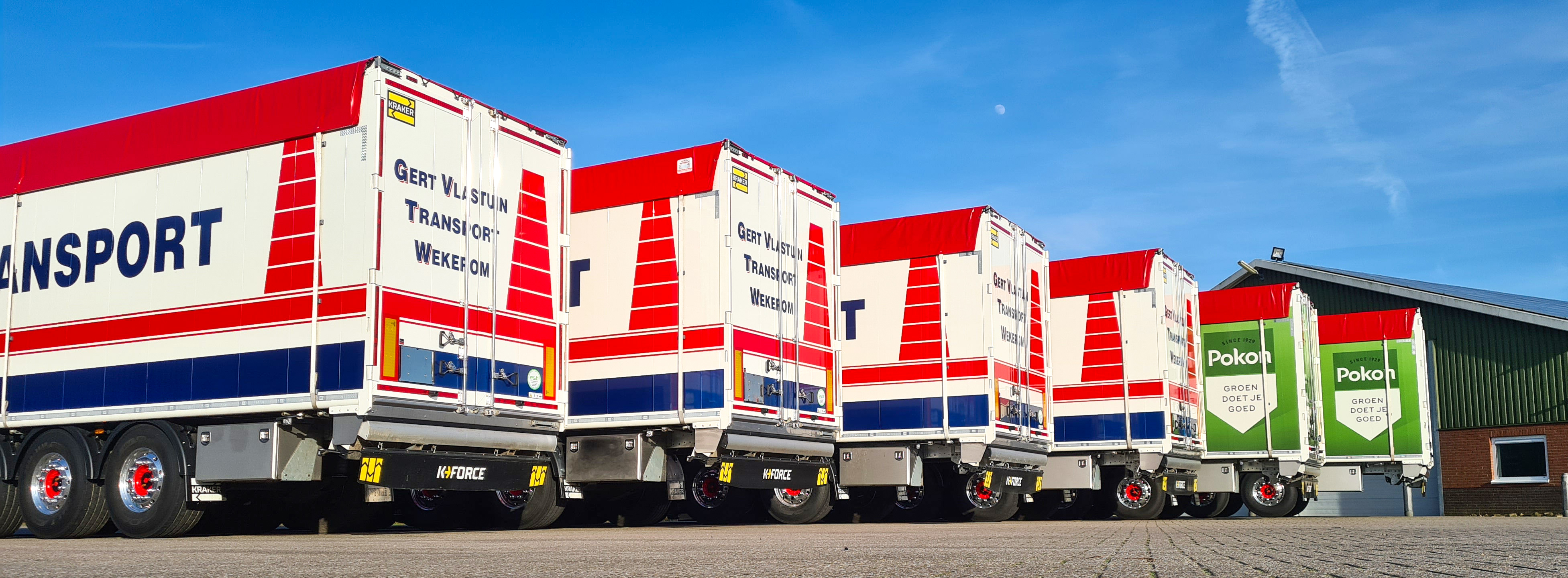 Gert Vlastuin Transport werkt met Kraker klapbumper